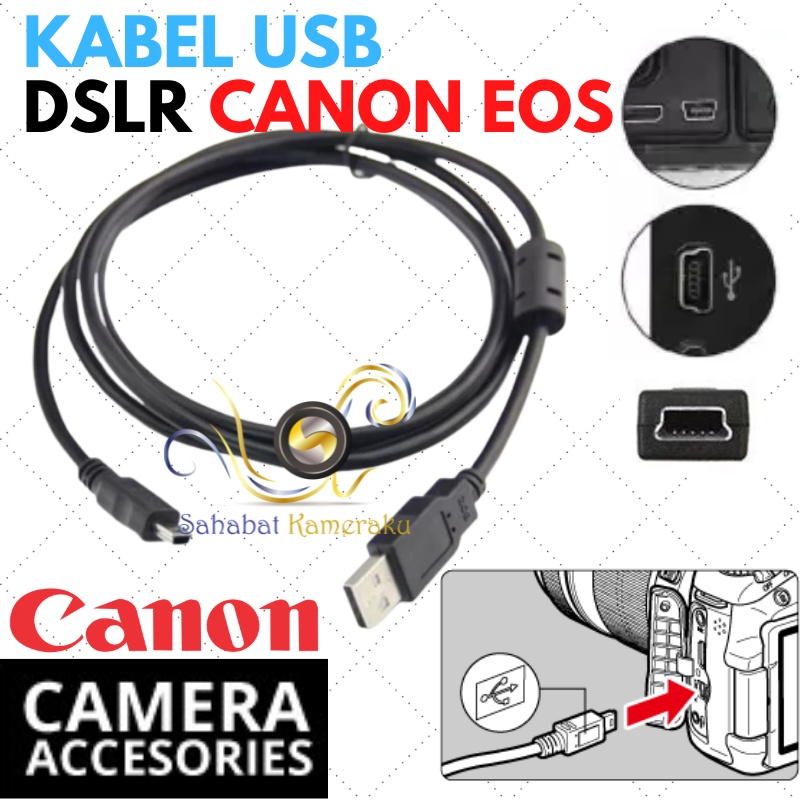 Jual Kabel USB Data Canon Scanner Lide 100 110 120 200 220 300 P150 ...