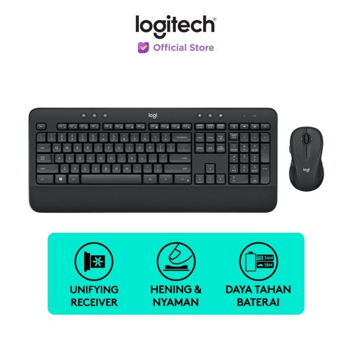 Jual LOGITECH MK545 KEYBOARD MOUSE WIRELESS ADVANCED / LOGITECH MK-545 | Shopee Indonesia