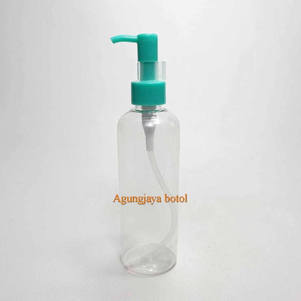 Jual Botol Pet 250 Ml BR Natural Tutup Pump Lotion / Botol Plastik ...