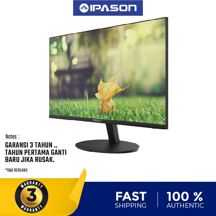 Jual IPASON Monitor E2226A-J 21.45-inch 75HZ 1920x1080 full HD HMDI/VGA | Shopee Indonesia
