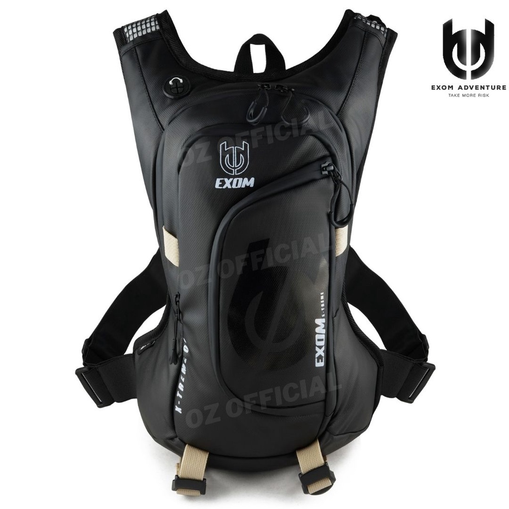 Jual EXOM - Tas Ransel HYDROPACK BL 004 Tas ransel hydropack pengendara sepeda hitam Tas Sepeda ...