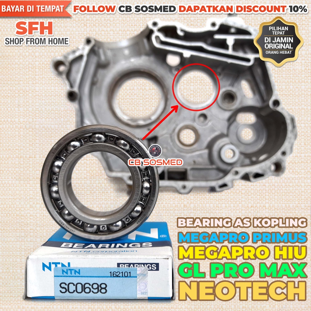 Jual Paket Bearing Mesin Megapro Primus Fullset Laher Mesin MP Primus Full Set Laker Needle ...