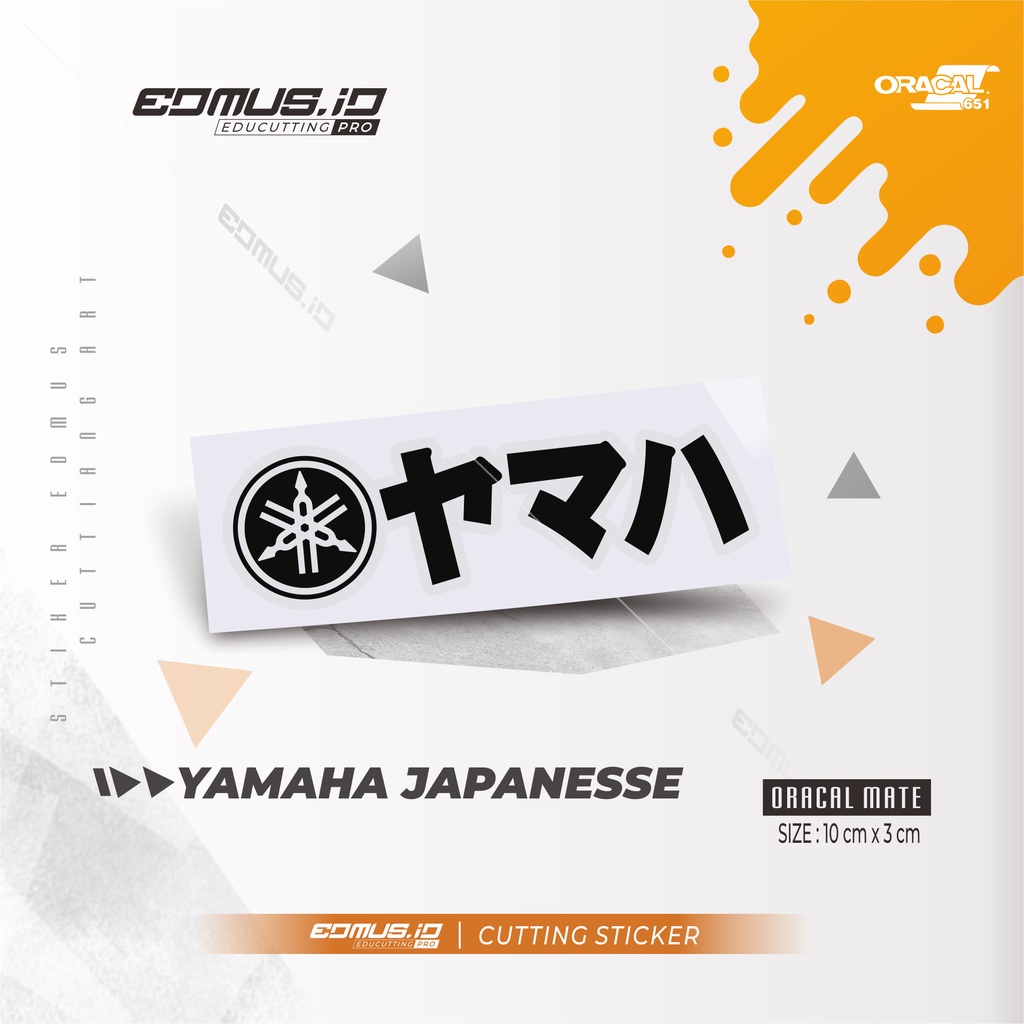 Jual Cutting Stiker Yamaha Japanesse | Cutting Sticker Oracal Premium ...