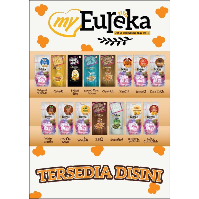 Jual POPCORN EUREKA PACK ORIGINAL | Shopee Indonesia