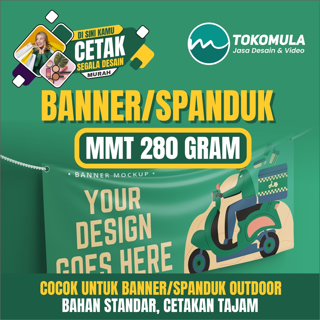 Jual BANNER SPANDUK MMT 280GRAM | Shopee Indonesia