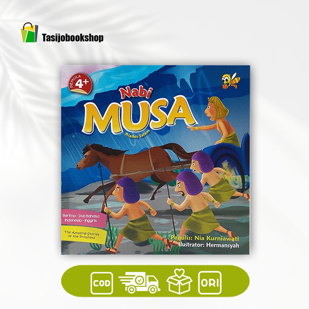 Jual THE AMAZING STORIES OF PROPHETS : NABI MUSA ALAIHIS SALAM | Shopee ...