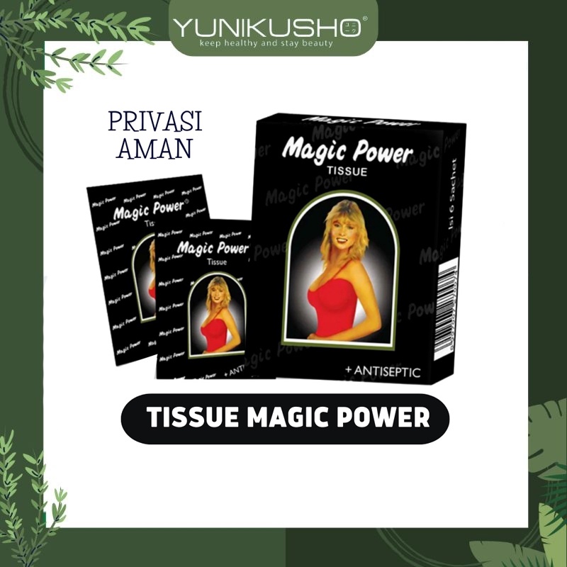 Jual Tissue Magic Power Tisu Power Magic Classic 1kotak isi 6 Sachet ...