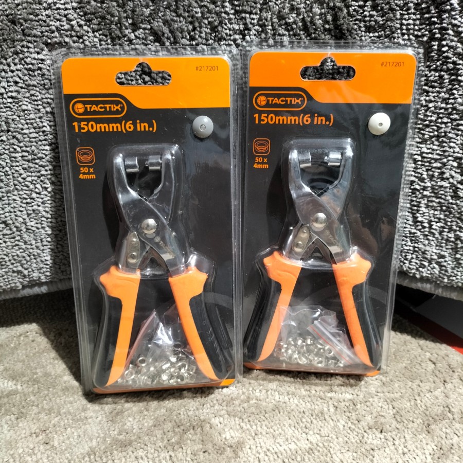 Jual Tactix Tang Mata Ayam Krisbow Eyelet Button Pliers Punch Kancing ...