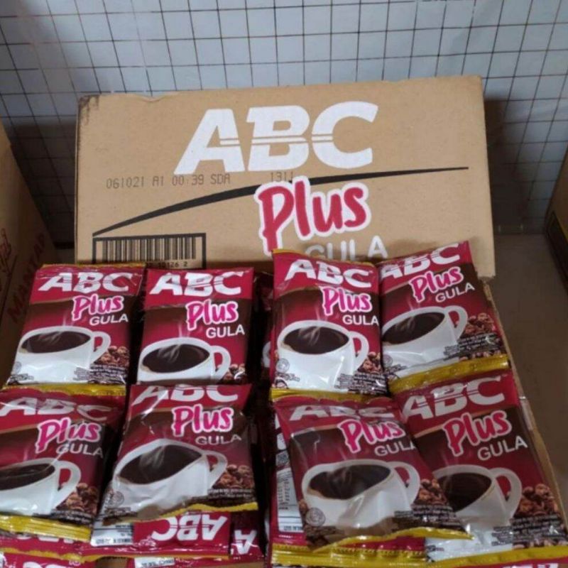 Jual Kopi ABC Plus Gula 18 gr Sachet | Shopee Indonesia