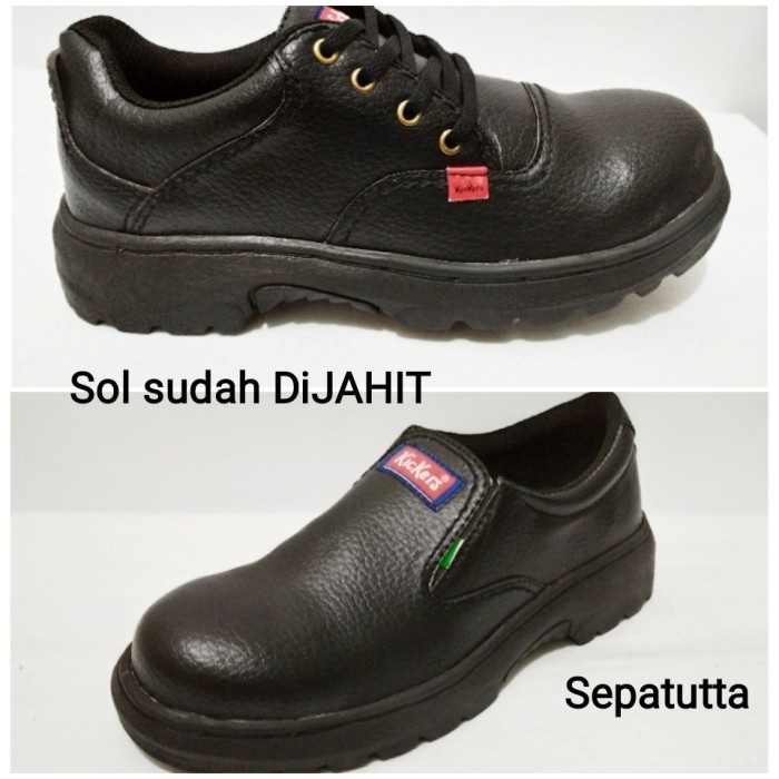 Jual sepatu safety boots sepatu kerja sepatu proyek sepatu kitchen ...