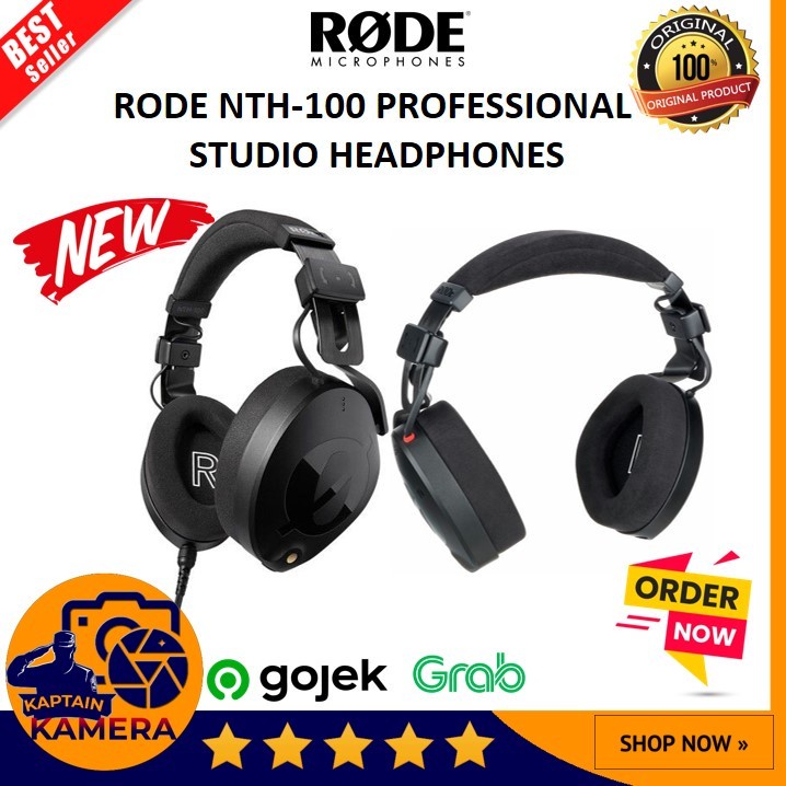 Jual Rode NTH-100 Professional Studio Headphones NTH100 - Headphone ...