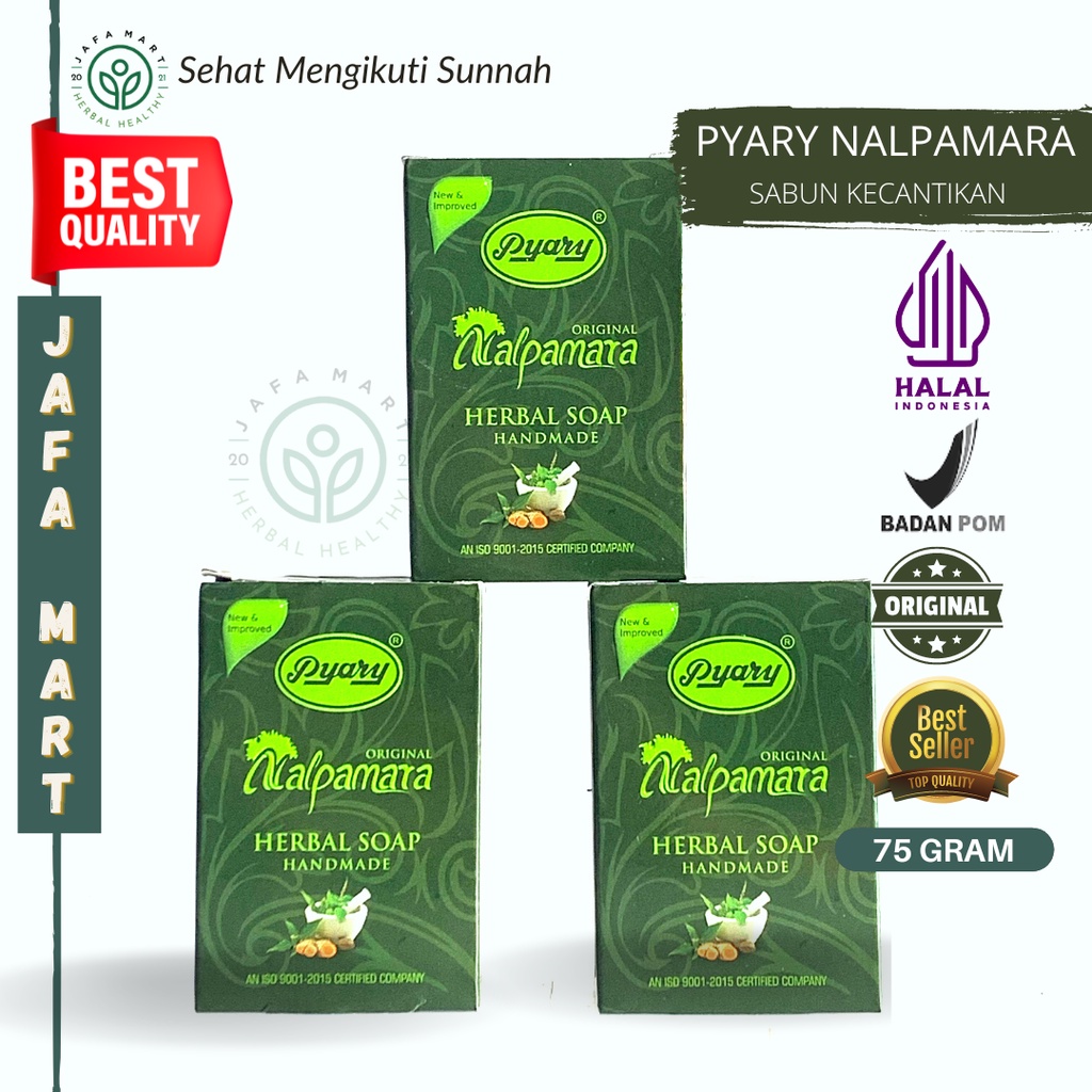 Jual Sabun Pyary Nalpamara [non BPOM] Original Herbal Soap Sabun ...