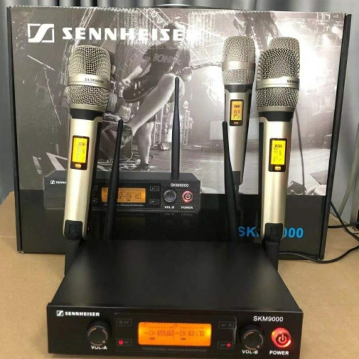 Jual Mic Sennheiser Skm 9000 New Wireless ( Handheld ) | Shopee Indonesia