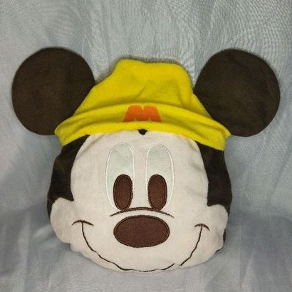 Jual Kepala Mickey Mouse Topi Kuning Tempat Sesuatu Ori Brand Disney ...