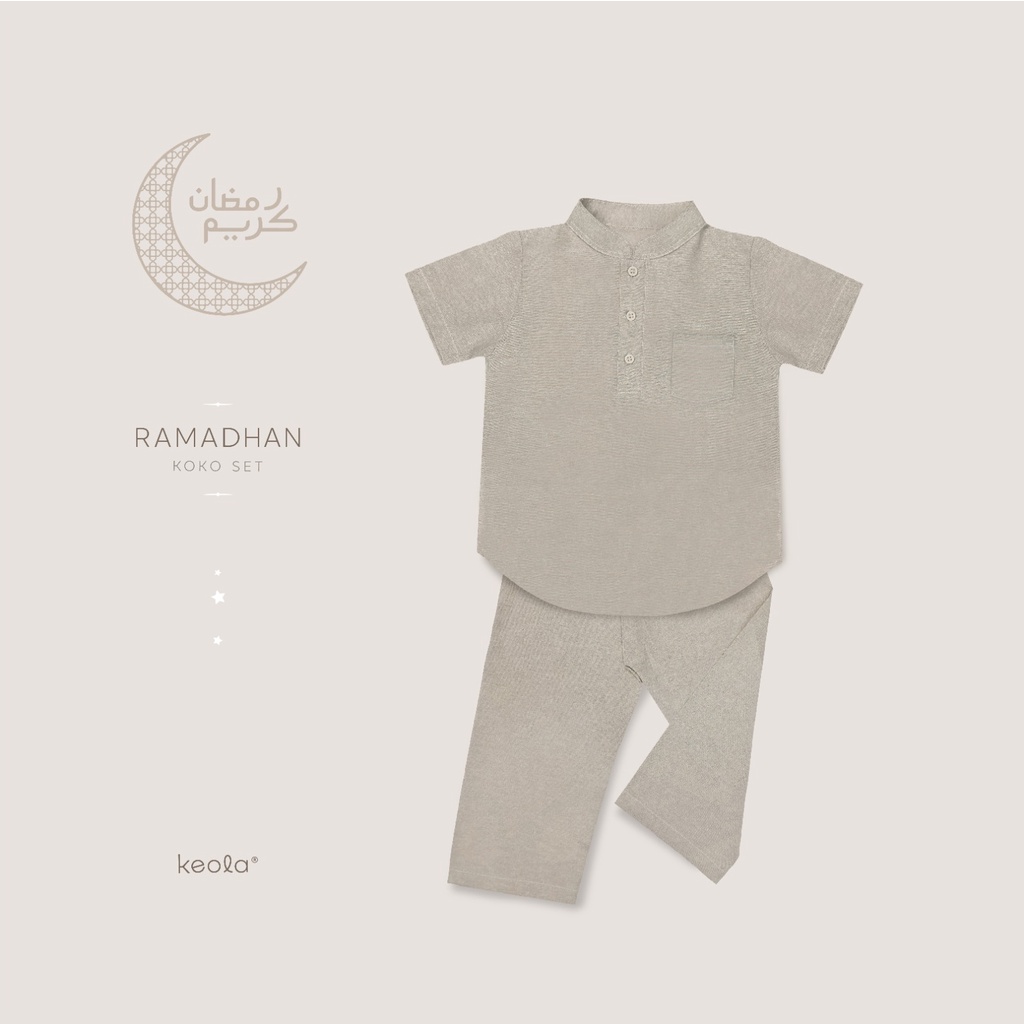 Jual KEOLA - Setelan Baju Koko Anak Ramadhan (Setelan Muslim Koko Set ...