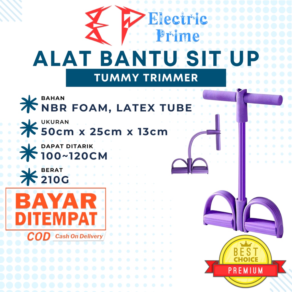 Jual Tummy Trimmer Alat Olahraga Pengecil Perut Sixpack Home Fitness ...