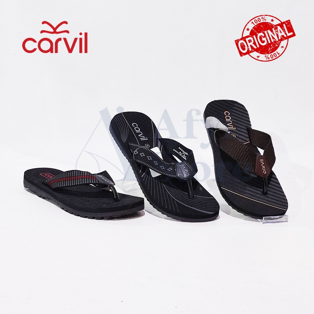 Jual CARVIL - Sandal Jepit Carvil Pria Dewasa Original - Sandal Carvil ...