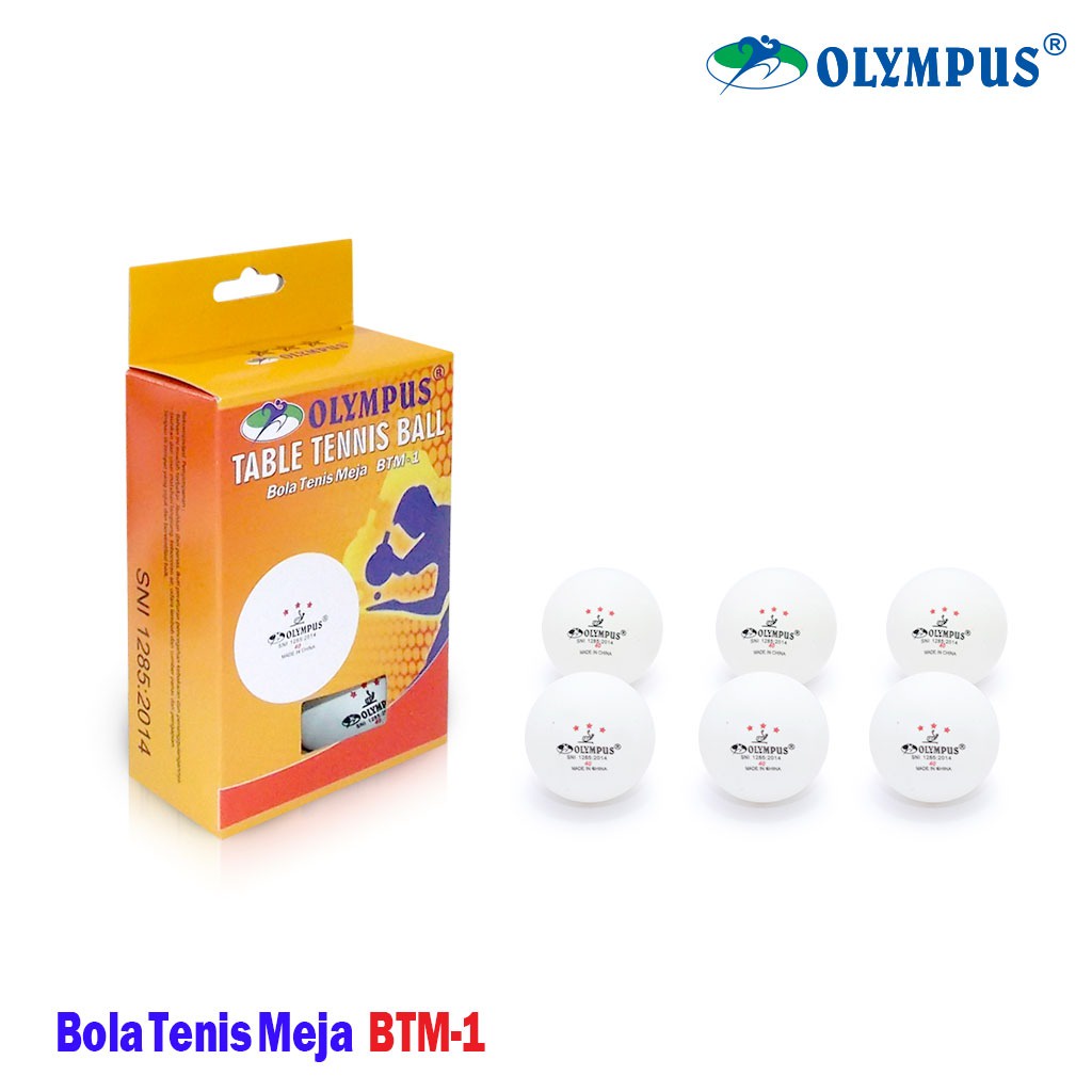 Jual Bola Tenis Meja BTM-1-OLYMPUS | Shopee Indonesia