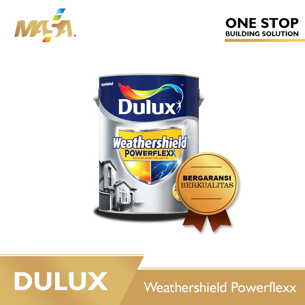 Jual Cat Tembok Luar Murah Dulux Weathershield Powerflexx 20 Ltr