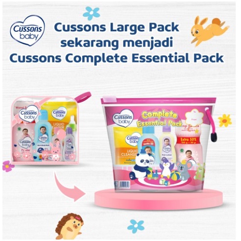 Jual Set cussons baby large bag blue-pink cusson baby hampers,ukuran ...