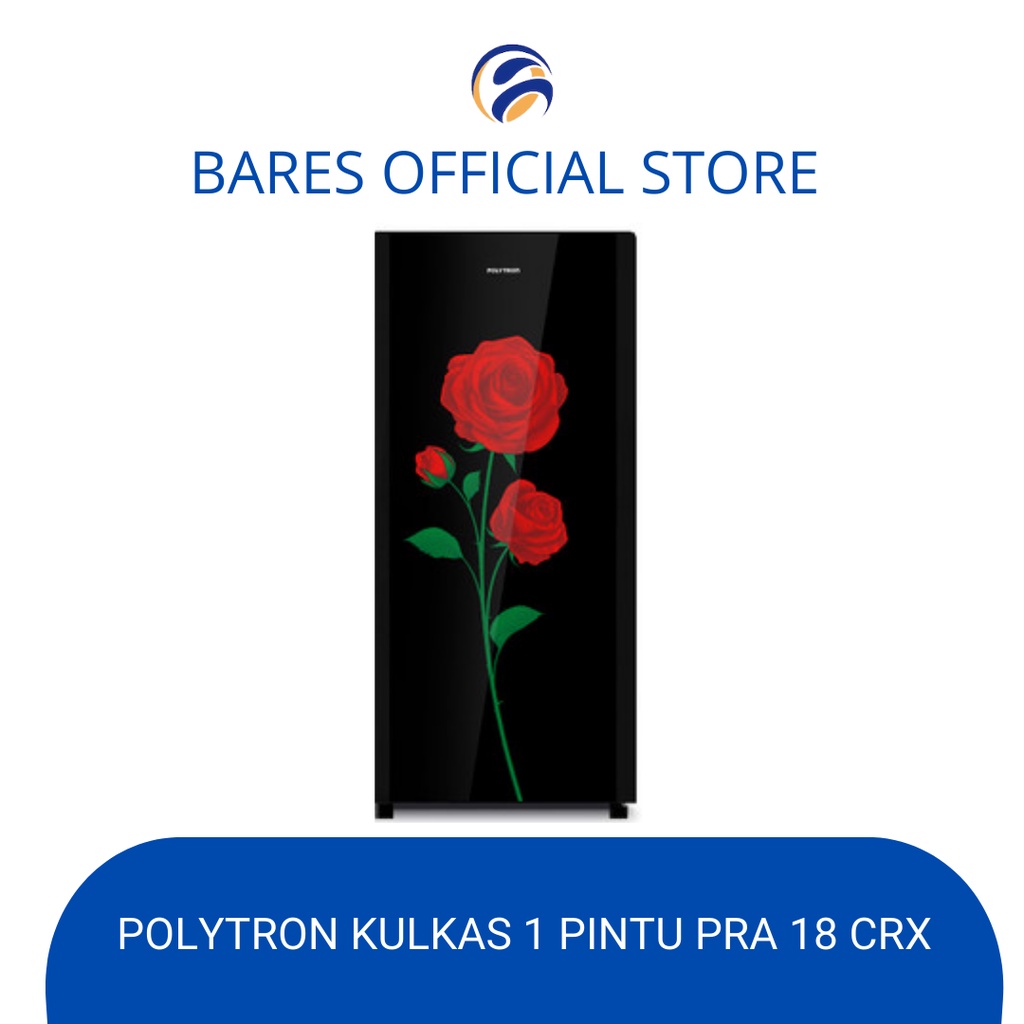 Jual Polytron PRA 18 CRX/DMY/DRX Kulkas 1 Pintu Kapasitas 180 Liter ...
