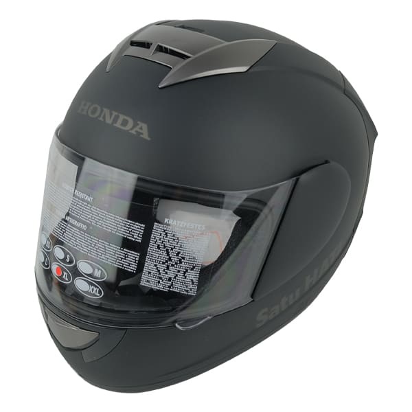 Jual Helm Honda Black Mono Helmt Original Honda | Shopee Indonesia