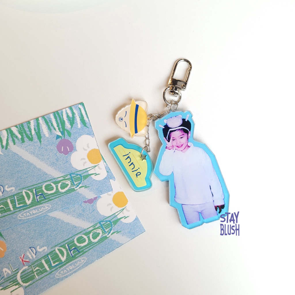 Jual SKZ REAL KIDS CHILDHOOD KEYCHAIN fanmade by stayblush | Shopee ...