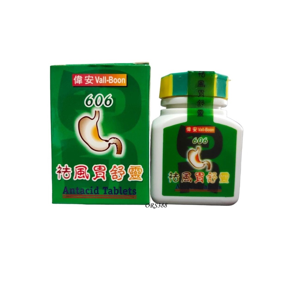 Jual BOTOL IJO TUA PROMO 606 VALL BOON ANTACID TABLET OBAT MAAG MAG ...
