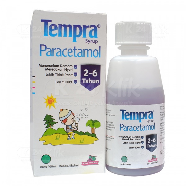 Jual TEMPRA SYRUP 30ML, 60ML, 100ML | Shopee Indonesia