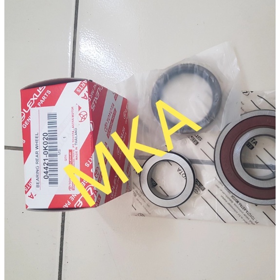 Jual BEARING RODA LAHAR RODA BELAKANG SET TOYOTA INNOVA INOVA 04421 ...