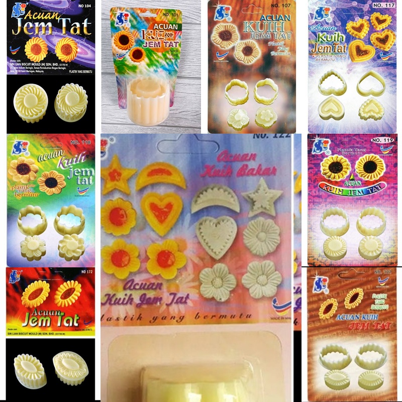 Jual CETAKAN ACUAN CETAKAN ACUAN KUE KERING CETAKAN JEM TART CETAKAN ...