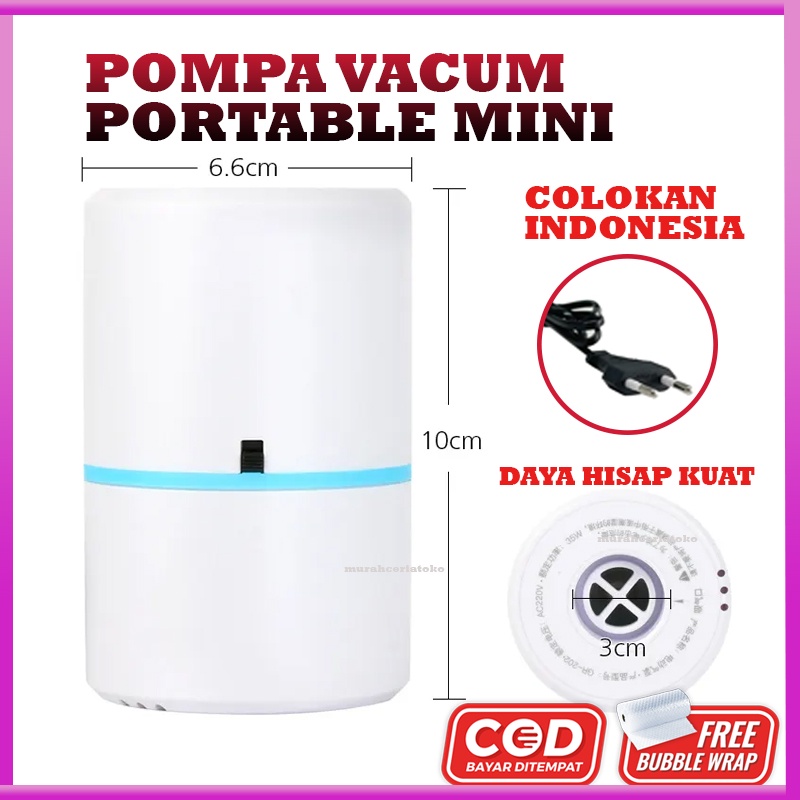 Jual Mesin Alat Pompa Vakum Baju Elektrik Serbaguna Design Mini Vacuum ...