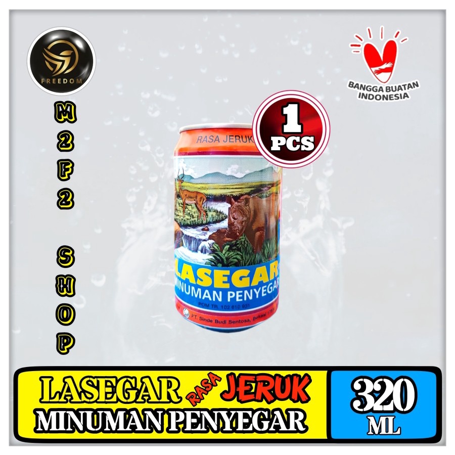 Jual LASEGAR Minuman Larutan Penyegar Rasa Jeruk Orange Kaleng - 320 ml ...