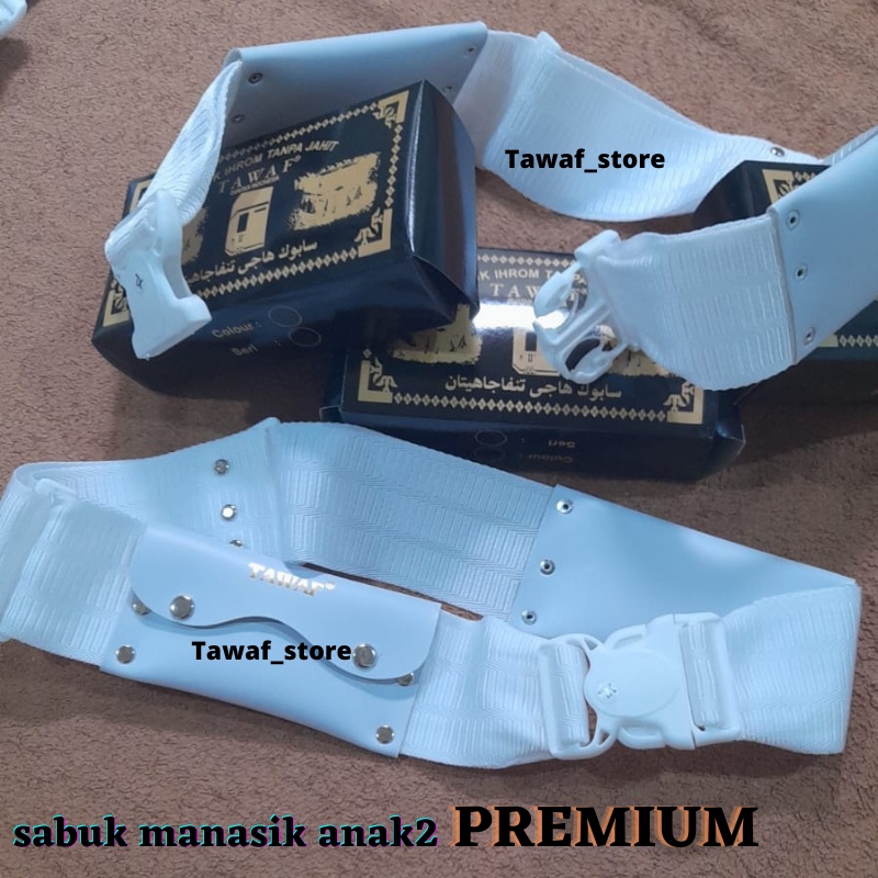 Jual Sabuk haji anak kualitas premium / sabuk manasik haji anak / sabuk ...