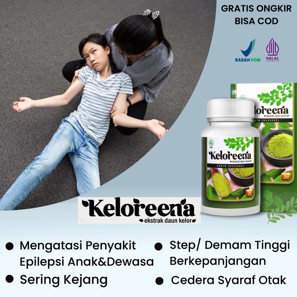 Jual Keloreena 100% Original Obat Epilepsi Anak Dan Dewasa Sakalor Kejang Berkepanjangan Step ...