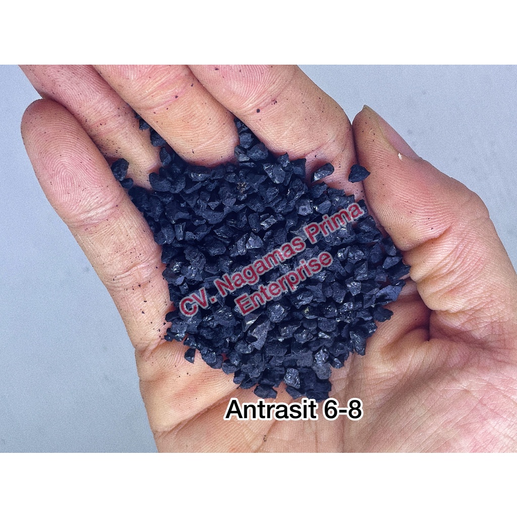 Jual [NAGAMAS] Antrasit mesh 6-8 / Antrachite / Antrasite Media Filter ...