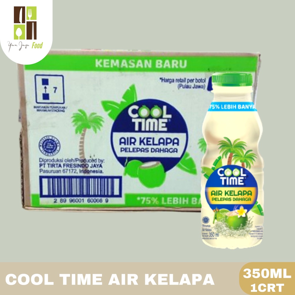 Jual Mayora Cool Time Air Kelapa/ Coconut Water 350ml 1 Carton | Shopee ...
