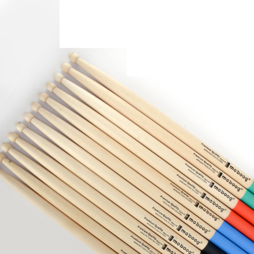 Jual RK Stik Drum PoundFit Moboog Impor Warna Warni 5A 7A Bahan Kayu ...