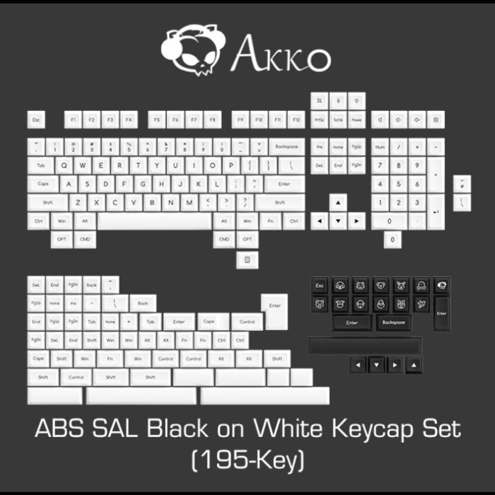 Jual Akko BOW ABS SAL Keycaps Set | Shopee Indonesia