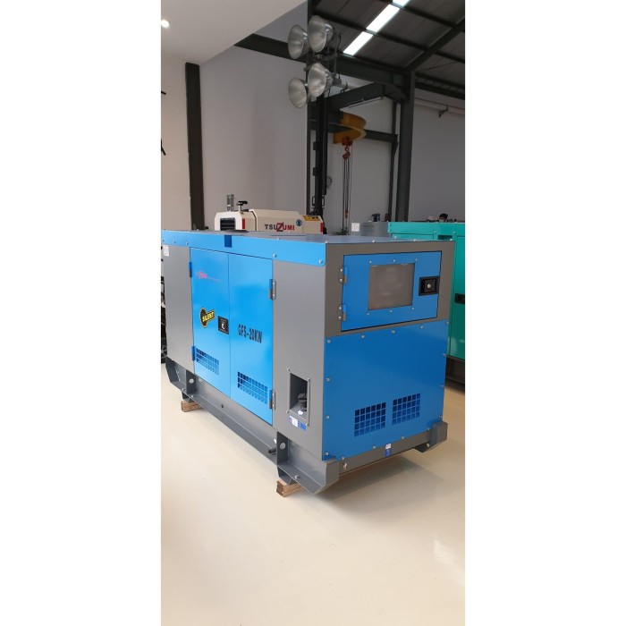 Jual Silent Diesel Genset 20 25 Kva 20kva 25kva Tsuzumi Japan Heavy
