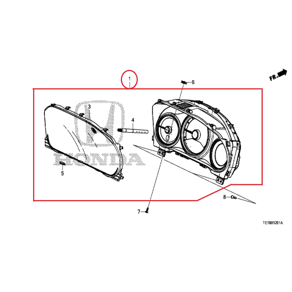 Jual Speedometer / Kilometer Honda MOBILIO RS MT 2017 Original | Shopee ...