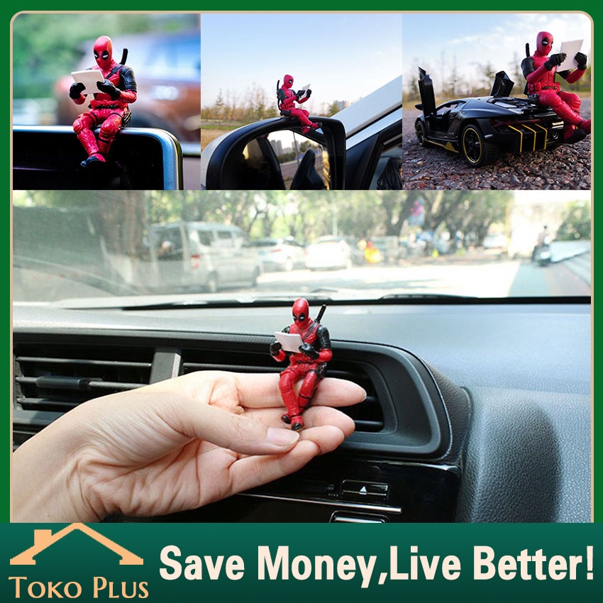 Jual Action Figure Deadpool X-Men Pajangan Dashboard Mobil Figure ...