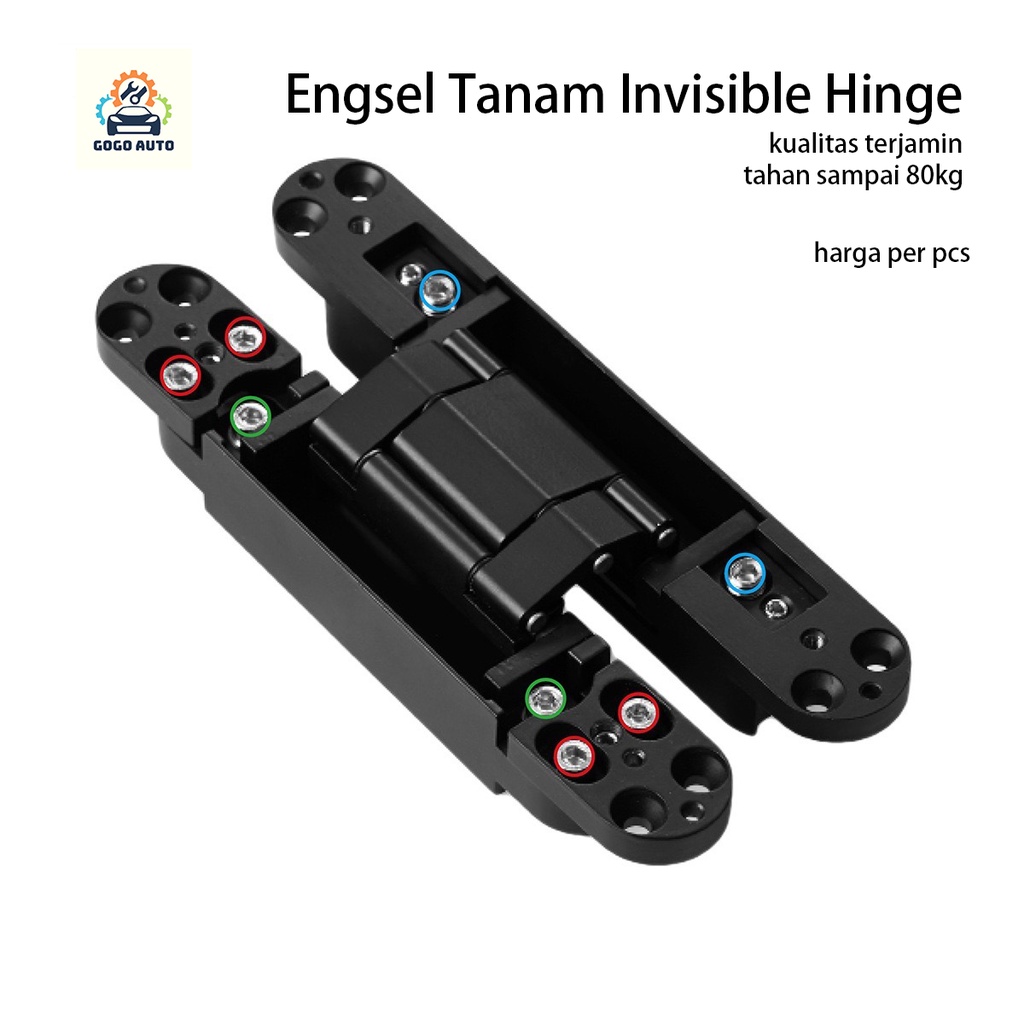 Jual Invisible Hinge Engsel Pintu Tanam Door Hinge Berkualitas Aluminium | Shopee Indonesia