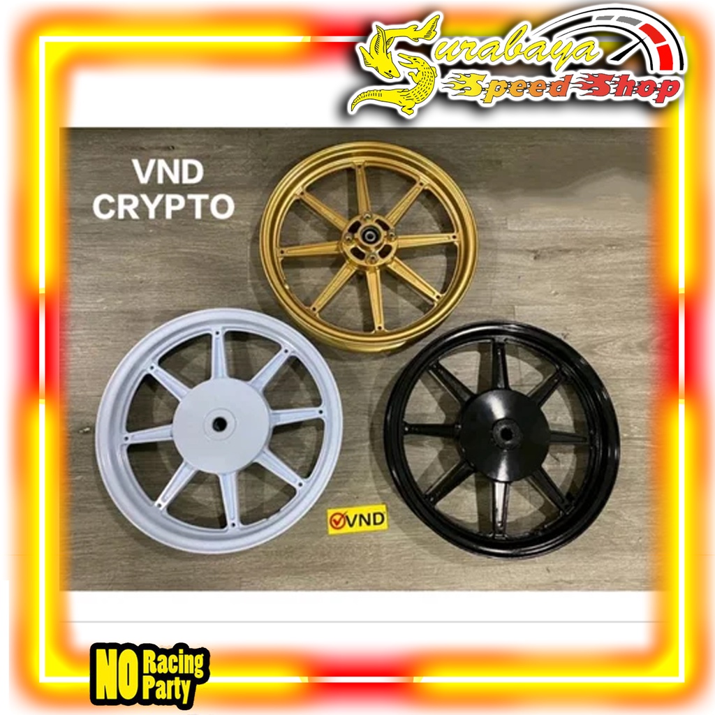 Jual VND Racing Velg Pelg Tipe Crypto Palang 6 Vario 125 150 Ukuran 185 ...