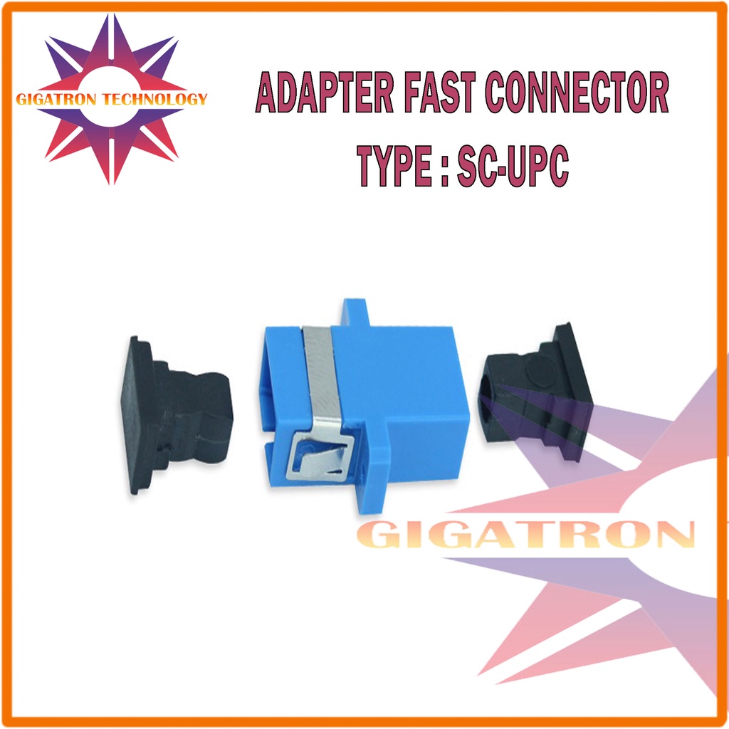 Jual Adapter Sambungan Fiber Optic SC UPC FTTH CATV Single Mode ...