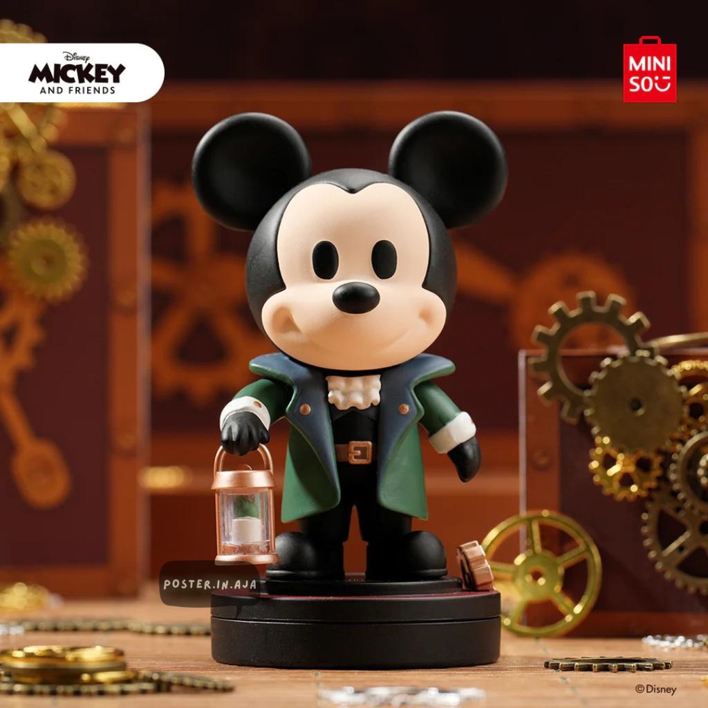 Jual Mickey Mouse Steampunk Action Figure Miniso Set isi 6 | Shopee ...