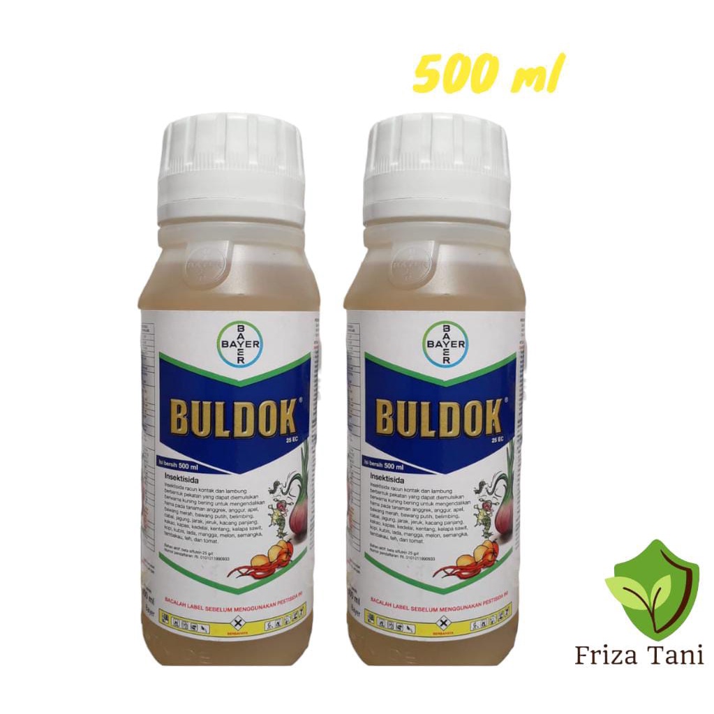 Jual Insektisida Buldok 25 EC 500ml bahan aktif beta siflutrin 25g ...