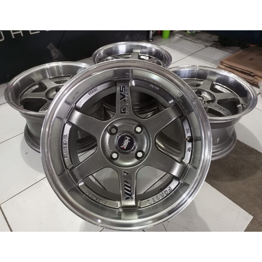 Jual VELG MOBIL RACING BEKAS VOLK RAYS R15X8 BAUT 4X100 ET25 | Shopee ...