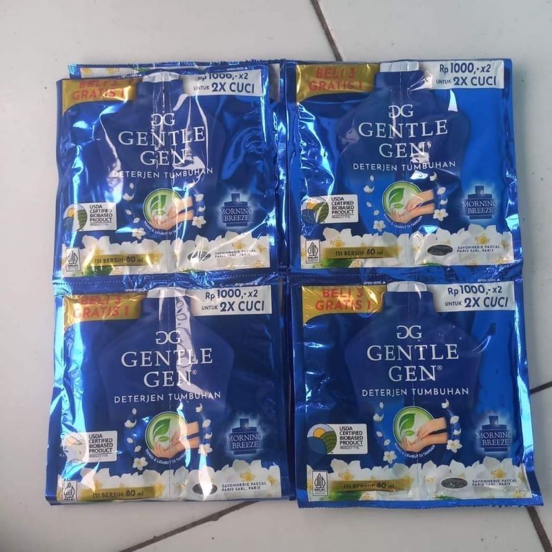 Jual Gentle Gen Sachet 1000an 16sachet | Shopee Indonesia