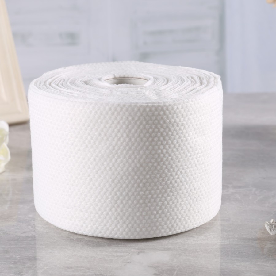 Jual Disposable Tissue Facial Roll Meyso Tisu Roll Putih motif Mutiara ...